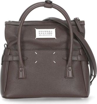 Maison Margiela Femme, Sacs, Brun, Taille: ONE Size 5AC East West Small Handbag