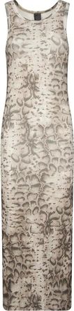 Pinko Pinko, Femme, Robes, Beige, Taille: 36 FR Novoli Long Dress