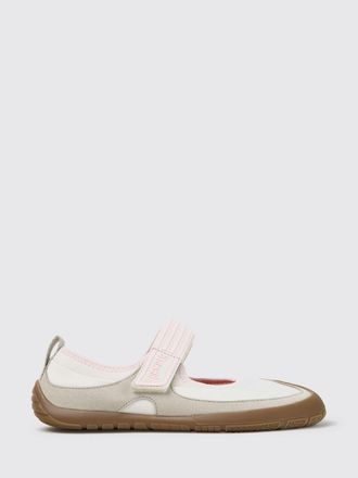 Camper Mary Janes Peu Path+ bicolores en cuir et PET recycl&eacute; avec fermeture velcro