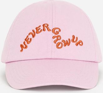 Arket Bestickte Kappe -Rosa