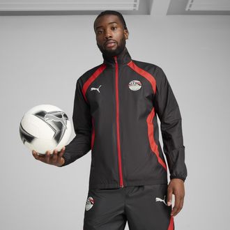 Puma &Auml;gypten Gewebte Aufw&auml;rmjacke Herren, Kleidung, Schwarz, XXL