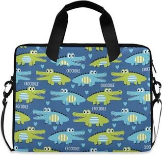 Alaza Sac pour ordinateur portable de 40,6 à 15,6 pouces avec visages danimaux colorés pour ordinateur portable de 40,6 à 15,6 pouces, sacoche pour ordinate