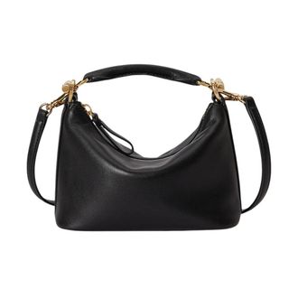 Ralph Lauren Femme, Sacs, Noir, Taille: ONE Size Mini Sac Bandouli&egrave;re Petit