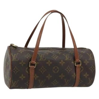 Louis Vuitton Sac &agrave; main en toile Monogram Pre-owned - Femme - Pre-owned - Brun - Taille: ONE Size