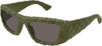 Bottega Veneta Sonnenbrille - - Accessories - unisex - Gr&uuml;n - 56 MM