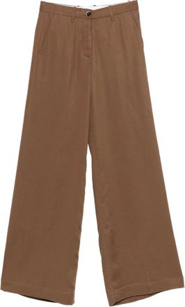 Nine In The Morning Femme, Pantalons, Brun, Taille: W27 Pantalon Nadia