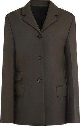 Toteme Femme, Vestes, Brun, Taille: 36 FR Blazer Droit