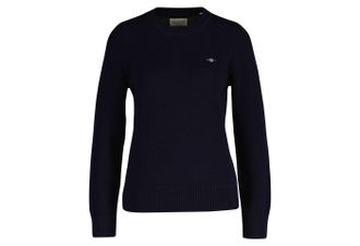 GANT Sweater Damen Strickpullover Baumwolle