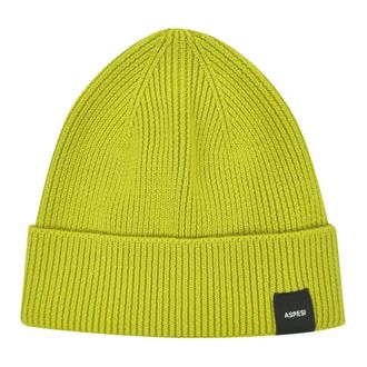 Aspesi Gerippte M&uuml;tze - - Accessories - Herren - Gr&uuml;n - 56 CM