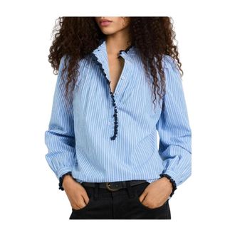 Pepe Jeans London Blouses - Femme - Blouses et Chemises - Bleu - Taille: 40 FR