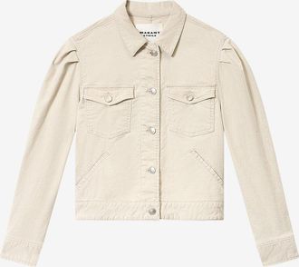 Isabel Marant Veste Bolineav - Femme - &Eacute;cru - Taille 34 - Marant &Eacute;toile
