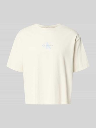 Calvin Klein Jeans Relaxed Fit T-Shirt aus reiner Baumwolle