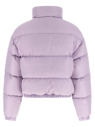 Ienki Ienki Womens Purple Nylon Full-Length Jacket Clothing