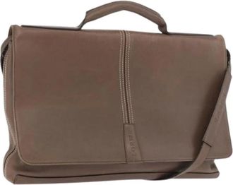 Loewe Sac daffaires Pre-owned - Femme - Pre-owned - Brun - Taille: ONE Size