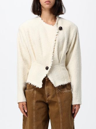 Isabel Marant Blazer crois&eacute; en laine vierge avec ourlet asym&eacute;trique