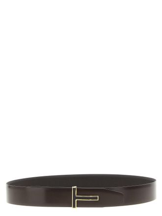 Tom Ford Reversible Leather Belt - Black