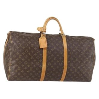 Louis Vuitton unisex, Pre-owned, Brun, Taille: ONE Size Sac Week-End en Toile Pre-owned