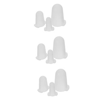 Cabilock 9stücke Teiliges Silikon-spritztüllen-cover Kuchen-dekoration Flexible Schutzkappen Für Spritztüllen Und Lebensmittelechtes Material Für Kreative Bäck