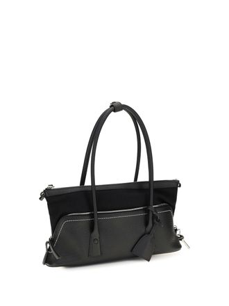 Maison Margiela Womens Shoulder Bag 5ac Black Leather Calf