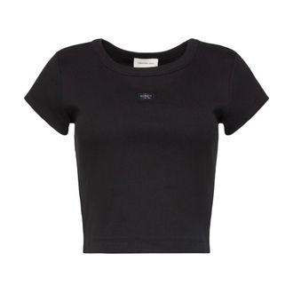 Calvin Klein Damen, Oberteile, Schwarzk, SGr&ouml;&szlig;e