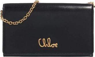 Chloé Crossbody Bags - Chloe Iconic Flap - Gr. unisize - in Schwarz - für Damen
