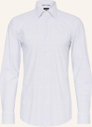 HUGO BOSS Hemd Hank Slim Fit blau