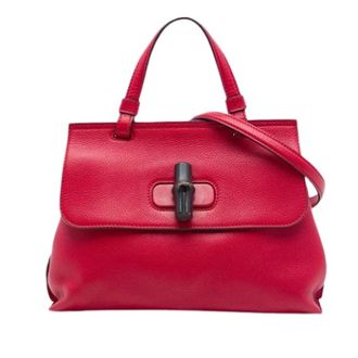 Gucci Pre-owned Daily Satchel - Femme - Pre-owned - Rouge - Taille: ONE Size