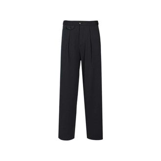 Emporio Armani Homme, Pantalons, Noir, Taille: S Straight Pantalons