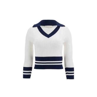 Guess V-Ausschnitt Strickware - - Knitwear - Damen - Wei&szlig; - XL