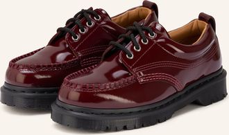 Dr. Martens Lackschn&uuml;rer Lowell rot