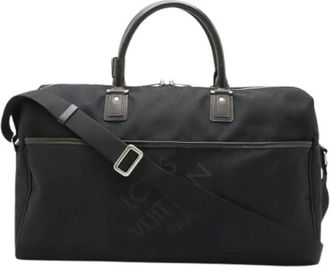 Louis Vuitton unisex, Pre-owned, Noir, Taille: ONE Size Pre-owned Albatros Damier Geant Boston Bag