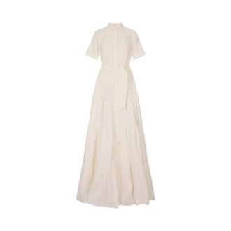 Kiton Femme, Robes, Blanc, Taille: 36 FR Robe Chemise