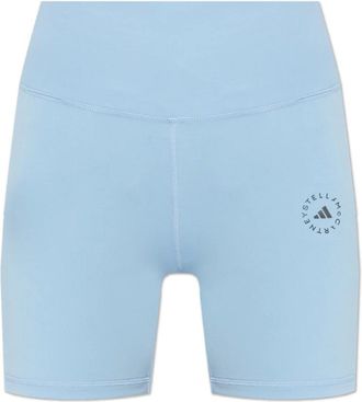 adidas by Stella McCartney Femme, Sport, Bleu, Taille: 38 FR Short Yoga Leggings