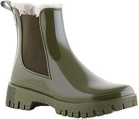 Lemon Jelly Colden, Bottes Fourrées Femme, Bottines de Pluie Fourrées Femme en PVC (Taille 36-42)