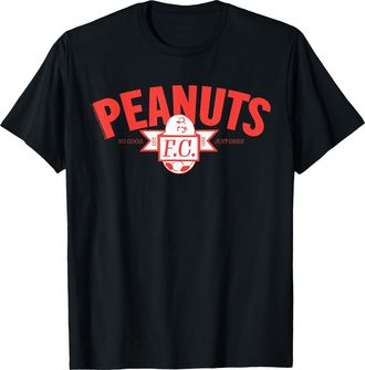 Peanuts Charlie Brown Fußball Weltmeisterschaft Logo Retro T-Shirt