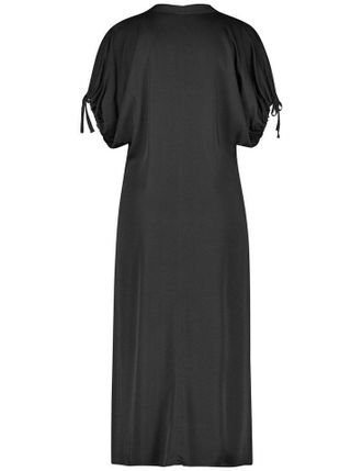 Taifun Satinkleid - Elegantes Satinkleid - Langes Midikleid - Sommerlich luftig