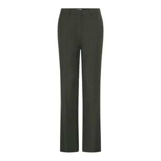 Ichi Ichi - Pantalon large - Femme - Pantalons - Vert - Taille: 44 FR