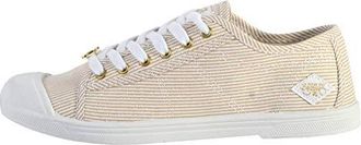 Le Temps Des Cerises Mixte Basic 02 Basket, Strip Gold, 40 EU