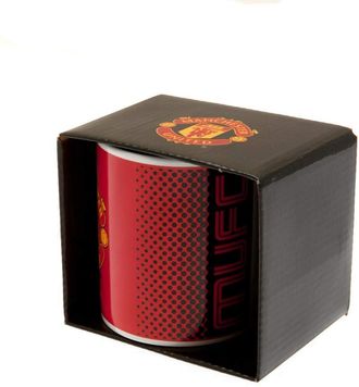 Manchester United FC Fußballmannschaft 325 ml Fade Keramiktasse in Geschenkbox - Edition 2016/17