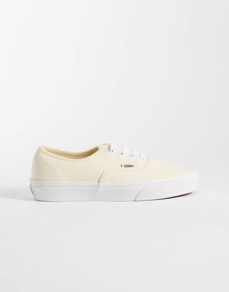 Vans Authentic - Sneaker in gebrochenem Wei&szlig;