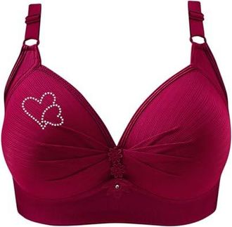 Generic Uwdiohq Mes Commandes Soldes Soutien Gorge sans Armature 90C Femme Grande Taille Debardeur avec Integre Brassi&egrave;re Fille 10 Ans Maternit&eacute; Allaitement B