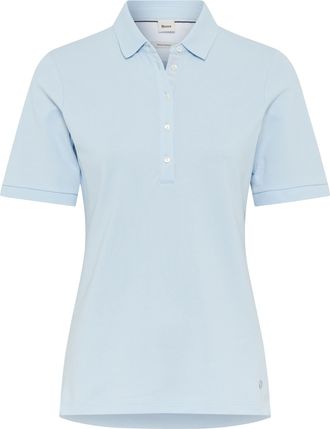 Brax Style Cleo Poloshirt unifarben in Einer Pima Pique Qualität