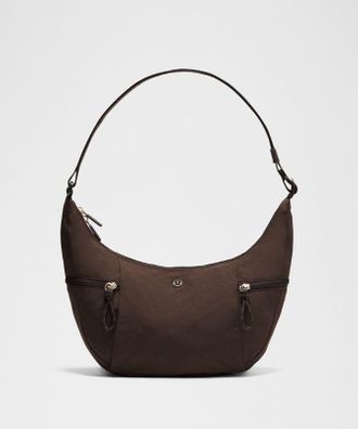 lululemon L&auml;ssige Umh&auml;ngetasche 6 L - Gr&ouml;&szlig;e 6 l in Walnut Crunch