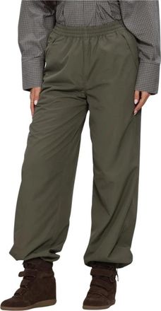 Catwalk Junkie Parachute Hose Mit Fleece Innen - - Trousers - Damen - Gr&uuml;n - S