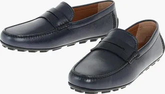 Ermenegildo Zegna EZ LUXURY Leather Loafers Ermenegildo Zegna