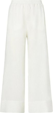 Peuterey Femme, Pantalons, Blanc, Taille: 36 FR Wide Pantalons