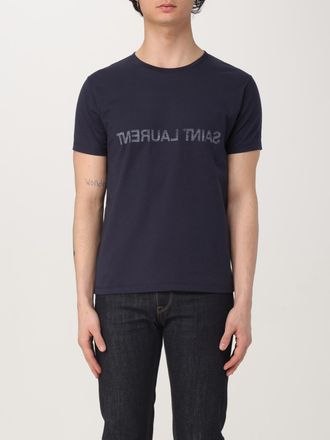 Saint Laurent T-Shirt SAINT LAURENT Homme couleur Bleu