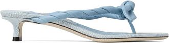 Jimmy Choo London Femme, Chaussures, Bleu, Taille: 38 1/2 EU Chaussures Jimmy Choo