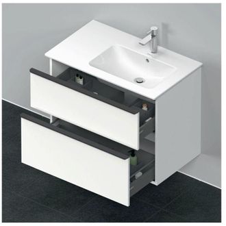 Duravit D-Neo, Waschtischunterbau wandh&auml;ngend, Breite 810 x Tiefe - Duravit
