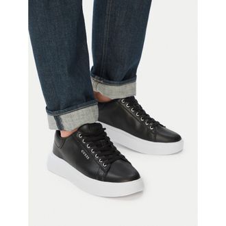 Guess Sneakers Guess FMJAVI LEA12 Schwarz
